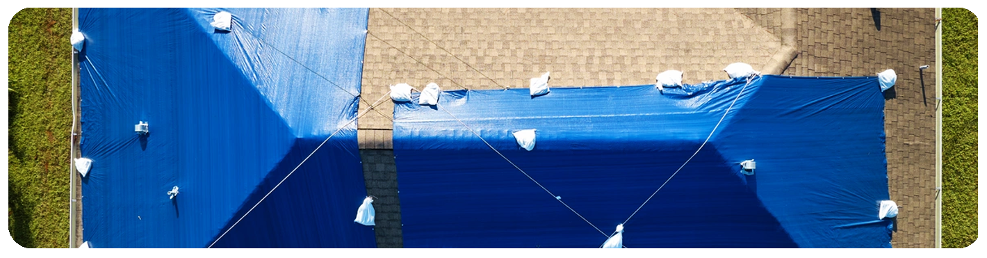 Emergency Roof Tarping - Sinay Roofing